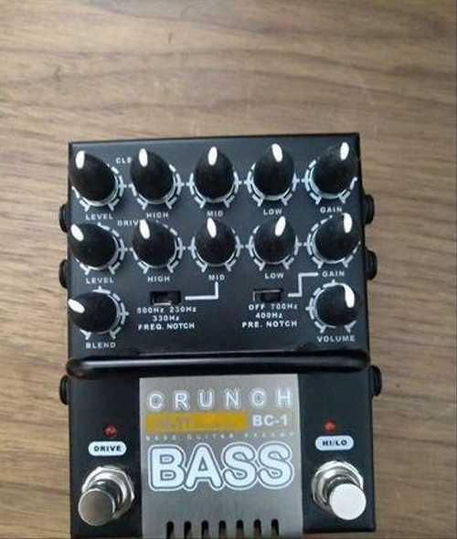 Bass crunch AMT BC-1 педаль для бас-гитары