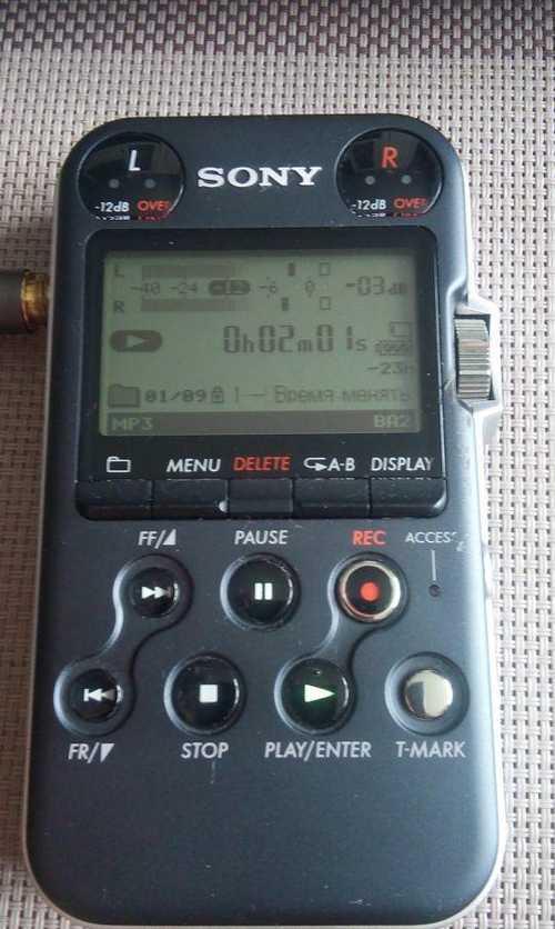 Recorder pcm-liner sony PCM-M10