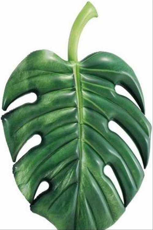 Надувной матрас intex “palm leaf MAT" 213х142см
