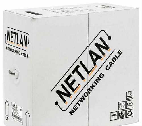 Кабель netlan EC-UU004-5E-PVC-GY Cat 5e для внутре