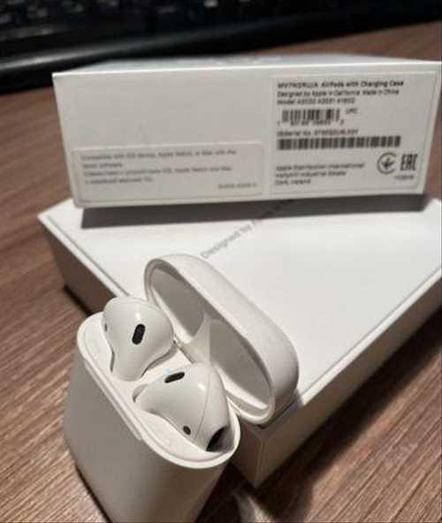 Наушники apple airpods