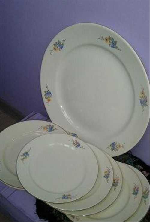 Набор тарелок в стиле "Прованс" 1967 года
