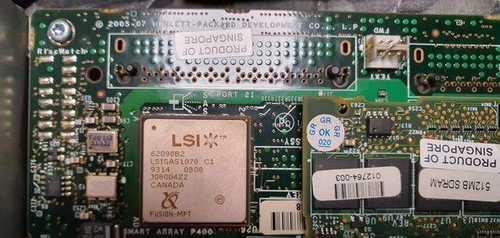Lsi smart array p400 контроллер