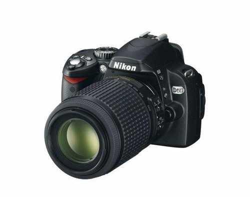 Зеркальный фотоаппарат Nikon d60 kit