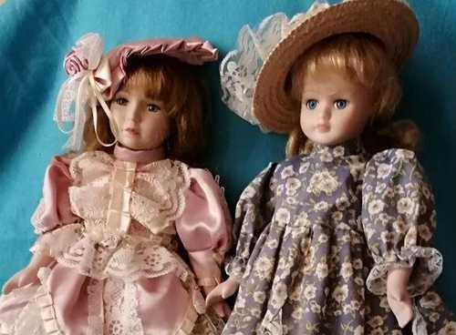 Куклы фарфорофые коллекционные и сказка про них