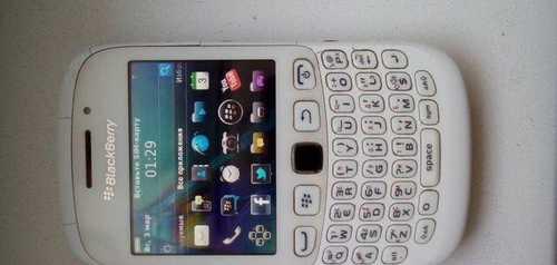 Телефон BlackBerry curve белый