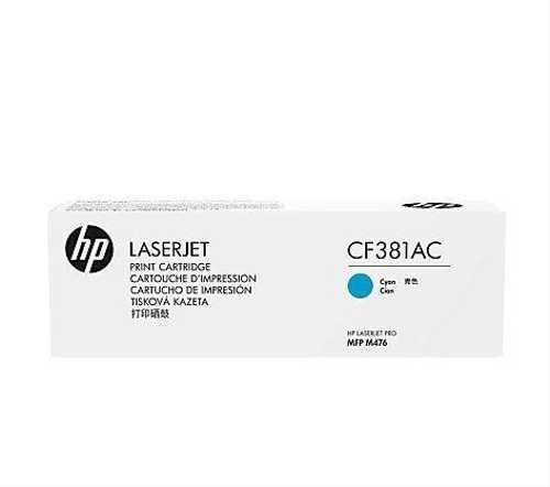 Оригинальный картридж HP CF381AC. Новый