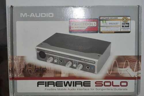 Внешняя звуковая карта m audio solo firewire