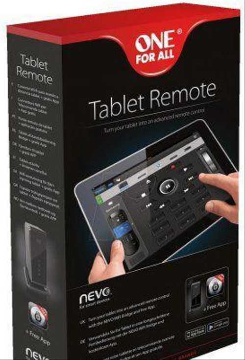 OneForAll Tablet Remote умный пульт