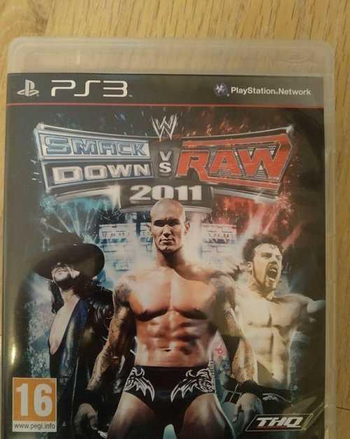 Smack down vs Raw для sony PlayStation 3