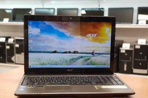 Ноутбук Acer 15, Core i5 2450M, 4Gb, Видеокарта 1G