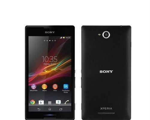 Sony Xperia C C2305 Black - Смартфон