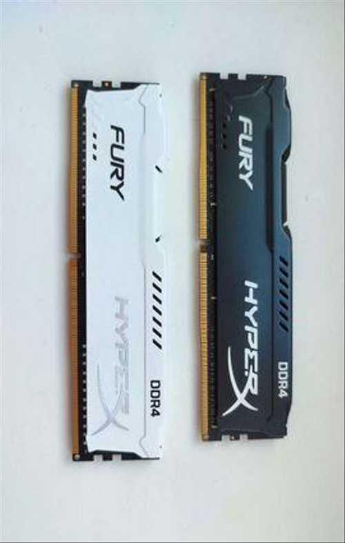 Kingston hyperx fury ddr4 16gb (8x2)