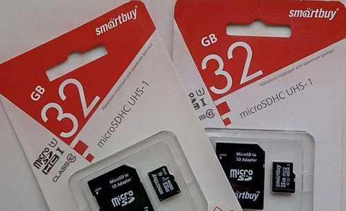 Карта памяти microsd 32