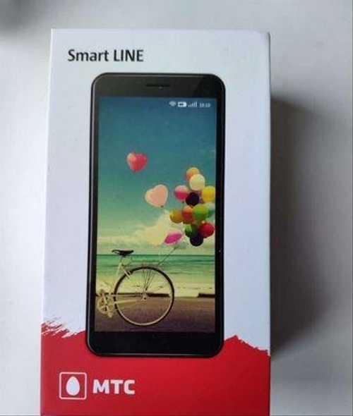 Смартфон МТС Smart line + чехол в подарок
