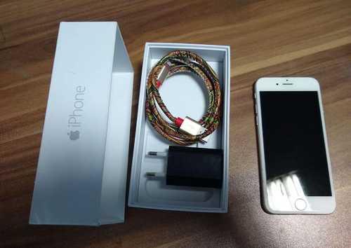 Iphon 6 silver 16GB