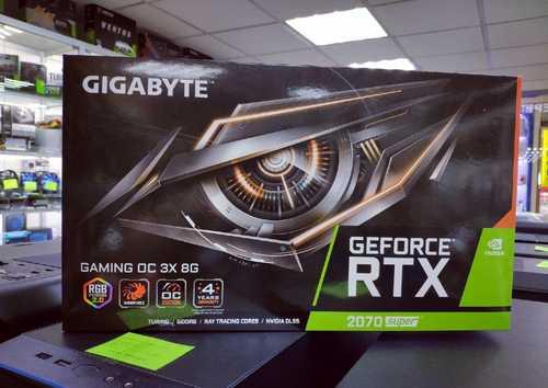 Видеокарта gigabyte GeForce RTX 2070 super 8GB NEW