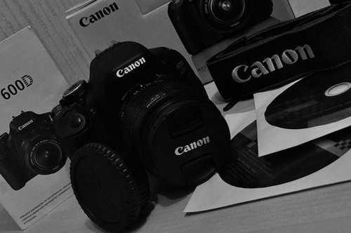 Фотоаппарат canon 600D 18-55