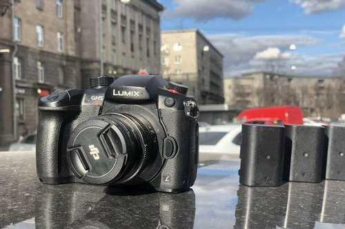 Panasonic gh5s + Lens Dji (Leica) 15mm 1.7