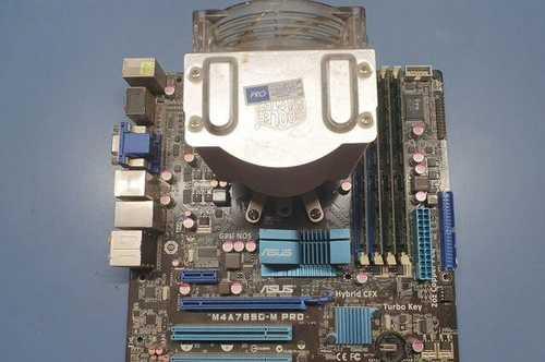 Материнская плата + Процессор Athlon64 X2 + память