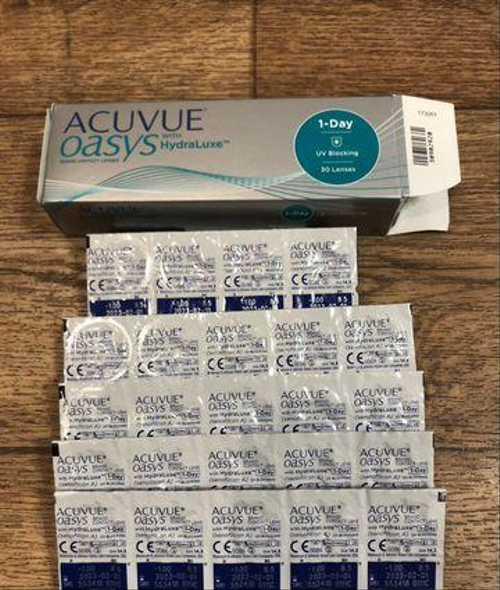 Линзы Acuvue oasys HydraLuxe