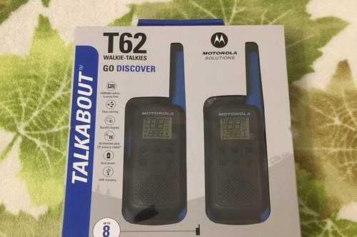 Рация Motorola Talkabout T62 Новая