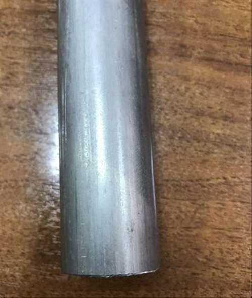 Труба алюминевая ф 30 стенка 2 мм, длина 2 м 40 см