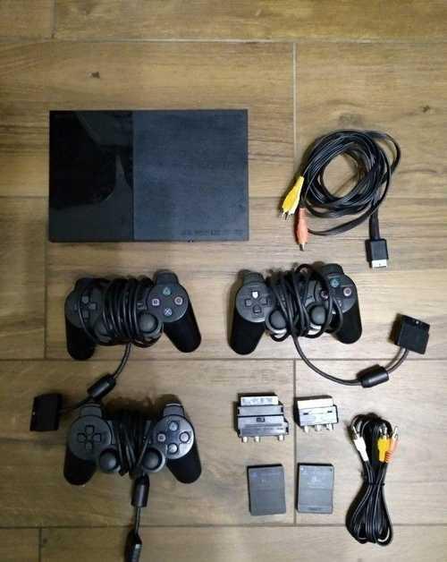 Sony PS2 + куча электроники