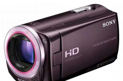 Видеокамера Sony HDR-CX250E коричневая