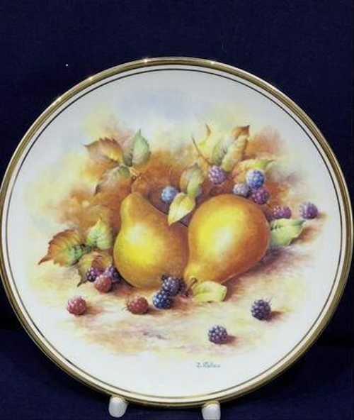 Декоративная тарелка фрукты, Англия