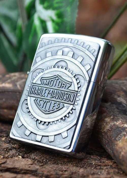 Зажигалки Zippo - Harley Davidson Gears 1997