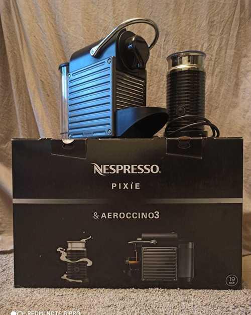 Кофемашина Nespresso C60 Pixie Aeroccino