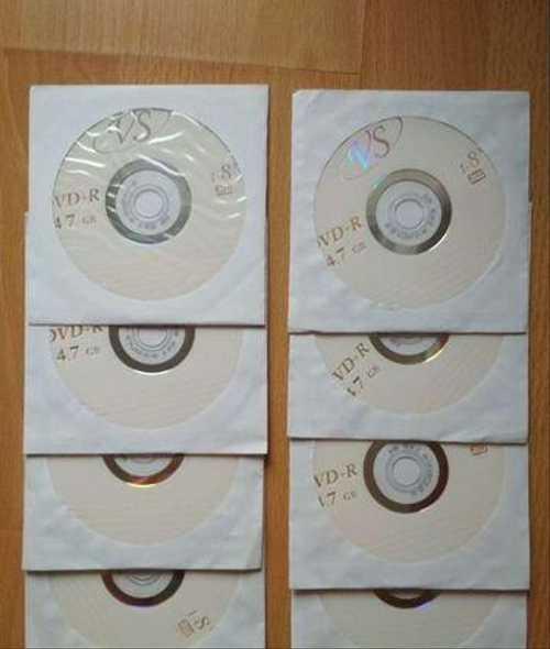 Чистые диски DVD+R