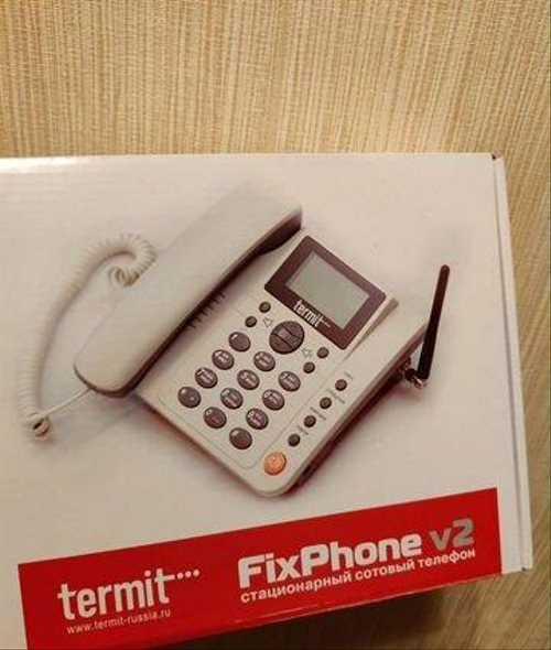 Стационарный GSM телефон Termit FixPhone v2