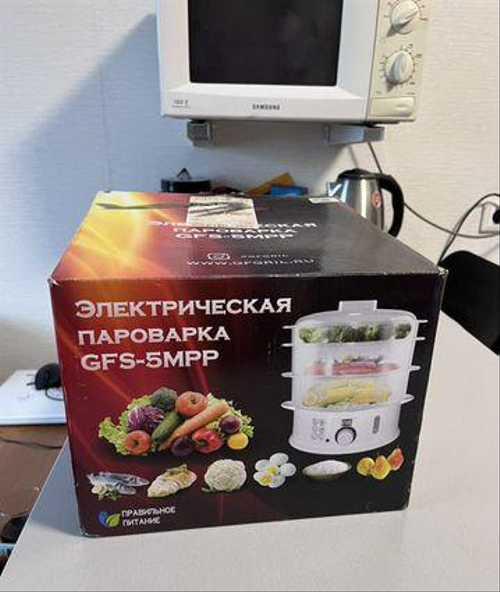 Пароварка gfgrill gfs-5mpp