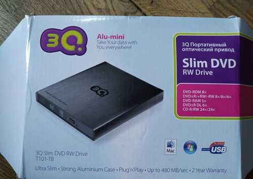 Портативный оптический привод Slim dvd-rw Drive