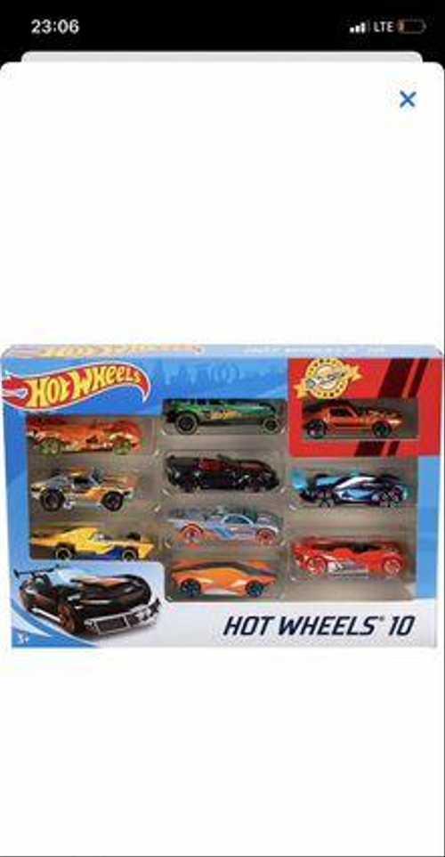 Hot Wheels набор подарочный новый