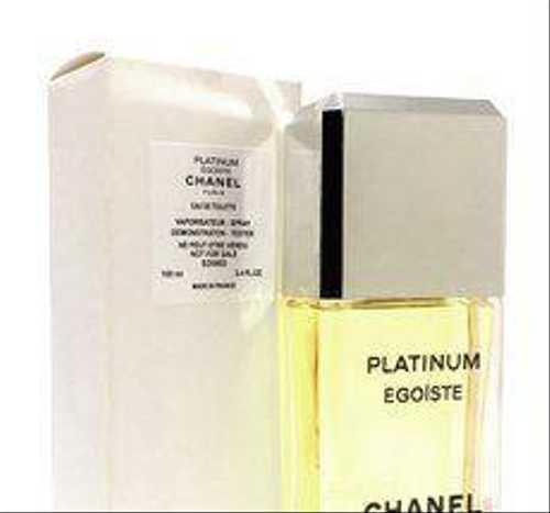 Tester chanel platinum egoiste EDT 100ML