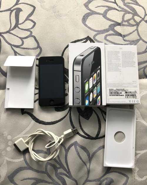 I-phone 4s black 8Gb