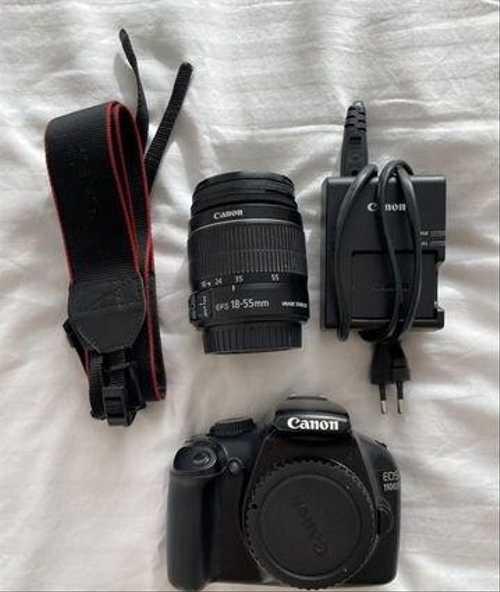Зеркальный фотоаппарат Canon 1100d