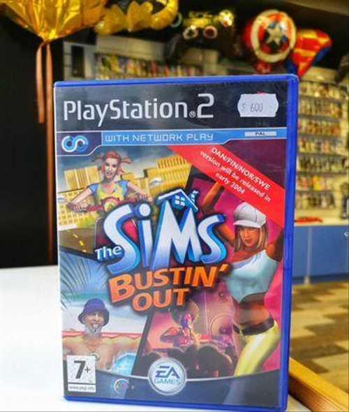 The Sims Bustin' Out PlayStation 2 б.у