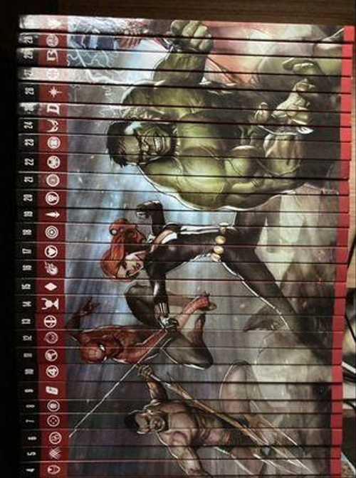 Комиксы официальная коллекция Marvel hachette 1-21