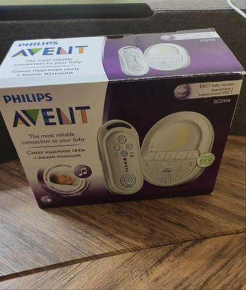Видеоняня philips avent SCD506