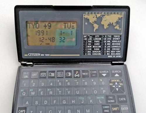 Citizen MB-1000 Organizer Calculator 1991 г