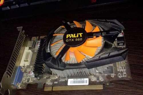 Видеокарта gtx 560