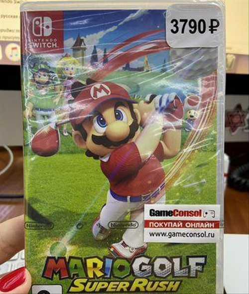 Mario Golf: Super Rush (русс) для Nintendo Switch