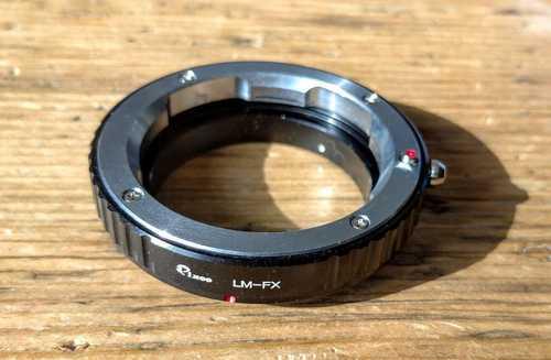 Адаптер, переходник LM-FX (Leica-Fuji)