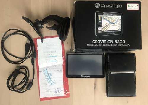 Навигатор Prestigio geovision 5300