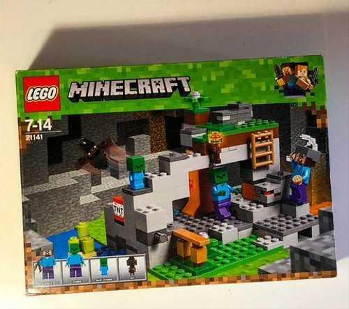 Lego Minecraft 21141 «Пещера зомби»