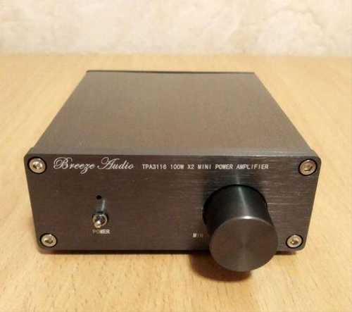 Усилитель Breeze Audio BA100 2*TPA3116 с б/п 90Вт